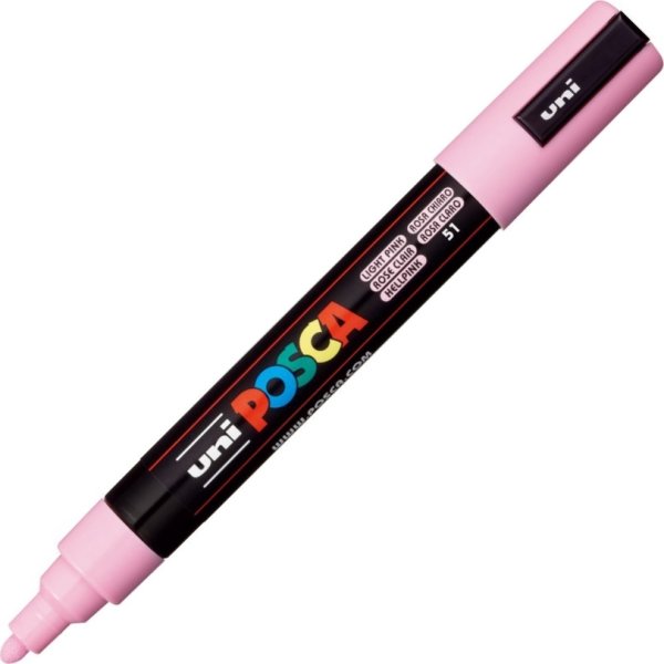 Posca Marker | PC-5M | M | 2,5 mm | Light pink - | Lomax.se