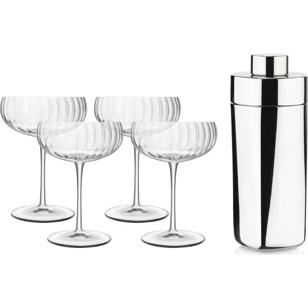 Luigi Bormioli Espresso Martini pk, shaker & glas - | Lomax.se