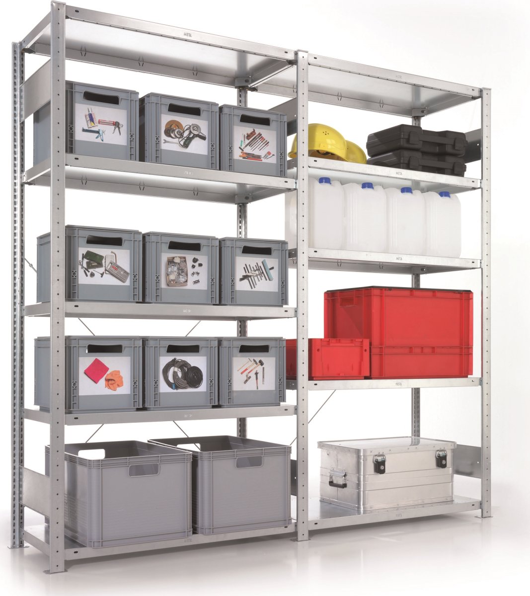 META Clip set 150 200x200x50 cm Galvaniserad - Fri frakt | Lomax.se