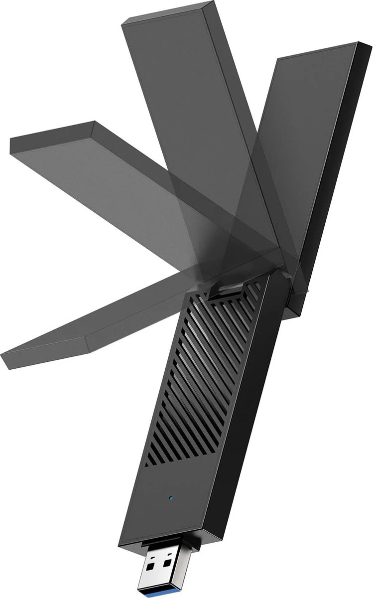 Cudy Adapter USB WU6500 WF7 BE6500 Tri-Band - | Lomax.se